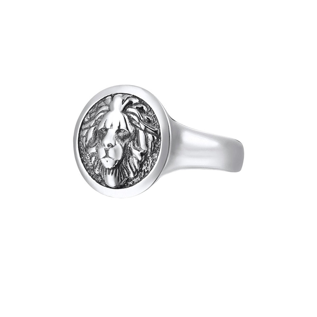 Men's Leo Ring in 925 Sterling Silver - Atolyestone
