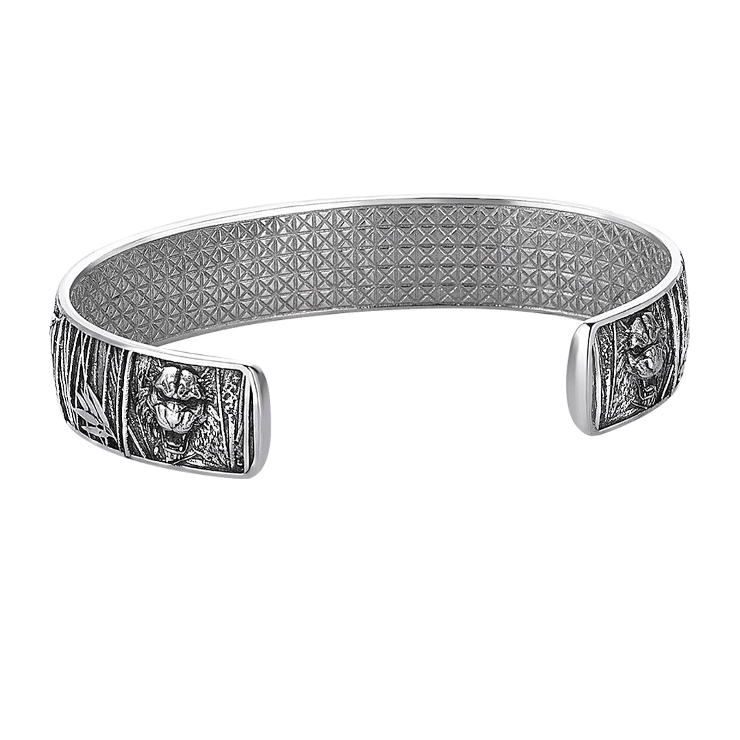 Tiger Cuff in Silver